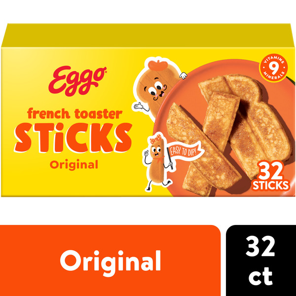 Food Lion Kellogg’s Eggo Original French Toaster Sticks, Frozen ...