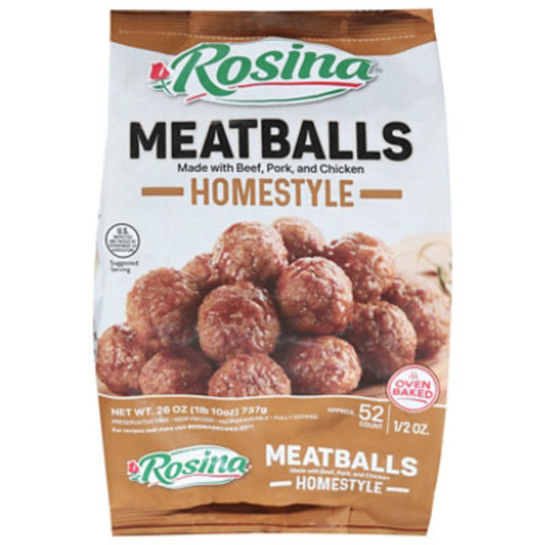 Safeway Rosina Meatballs, Homestyle Same-Day Delivery or Pickup | Instacart