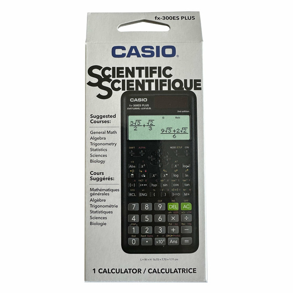 Casio FX-300ES Plus Scientific Calculator Same-Day Delivery | Costco