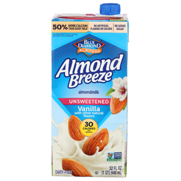 Blue Diamond Unsweetened Vanilla Almondmilk Same-Day Delivery or Pickup ...