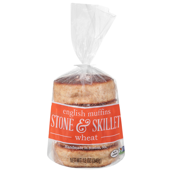 Stone & Skillet English Muffins, Wheat Same-Day Delivery or Pickup ...