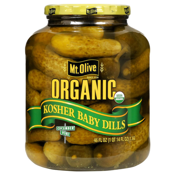 Costco Mt. Olive Kosher Organic Baby Dills Same-Day Delivery or Pickup ...