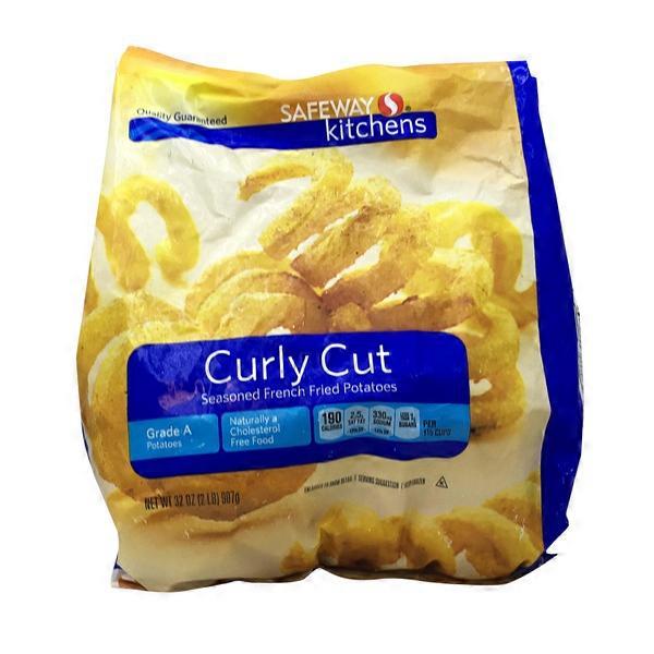 Signature Kitchens French Fried Curly Fries Potatoes (32 oz) - Instacart
