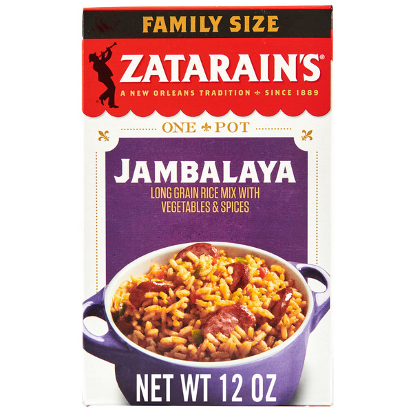 Food Lion Zatarain's Family Size Jambalaya Rice Dinner Mix Same-Day ...