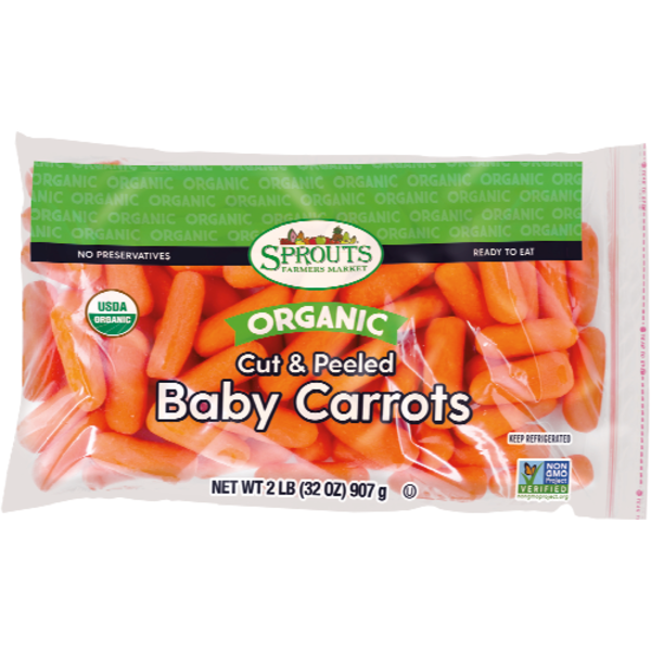 Organic Peeled Carrots Same-Day Delivery or Pickup | Sprouts Farmers Market