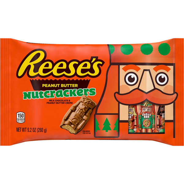 Safeway Reese's Chocolate Peanut Butter Creme Nutcrackers Christmas ...