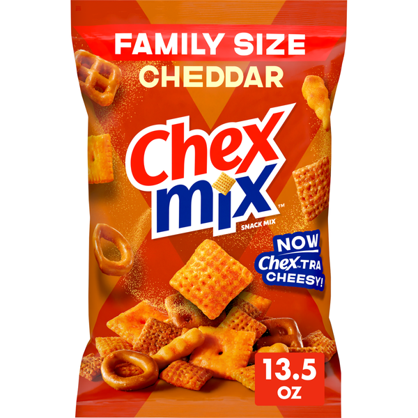 Chex Mix Cheddar Family Size Snack Mix Same-Day Delivery or Pickup ...