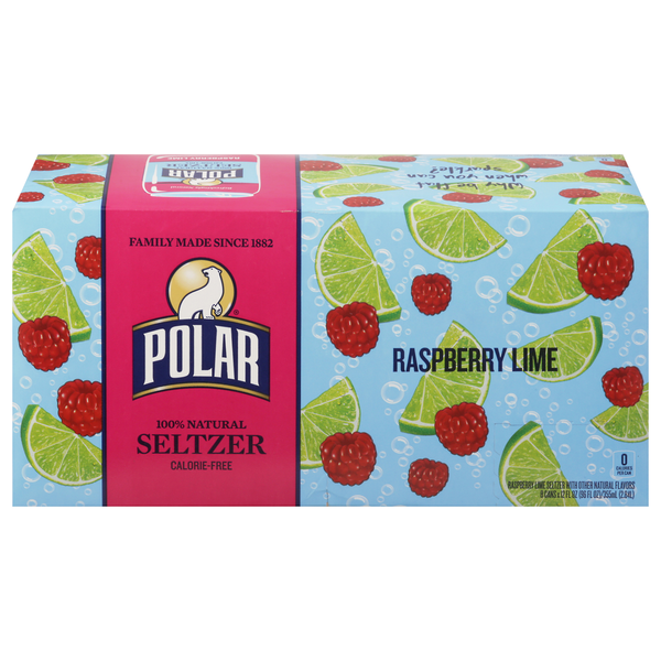 Polar Seltzer, Raspberry Lime Same-Day Delivery or Pickup | Publix