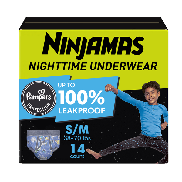Ninjamas OdorMask Nighttime Bedwetting Underwear Girl Same-Day Delivery ...