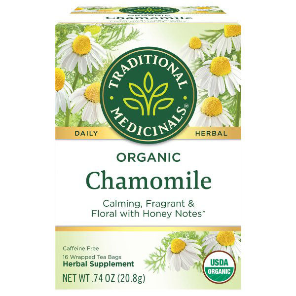 Wegmans Traditional Medicinals Herbal Supplement, Organic, Chamomile ...