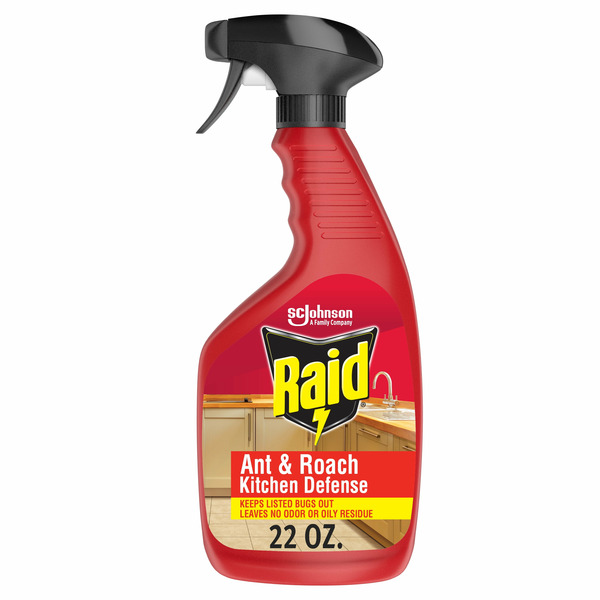Walmart Raid Ant & Roach Kitchen Defense Insecticide Trigger Spray ...