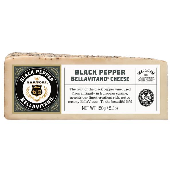 Sartori Cheese, Black Pepper Same-Day Delivery or Pickup | Publix