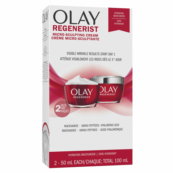 Costco Olay Regenerist Micro-Sculpting Cream & Face Moisturizer Same ...