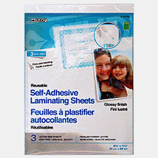 Tide Self-Adhesive Laminating Sheets, 3 Pack Same-Day Delivery | Dollarama