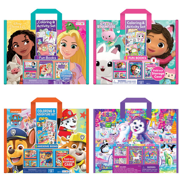 Trifold Coloring and Activity Set, Assorted Same-Day Delivery | Costco