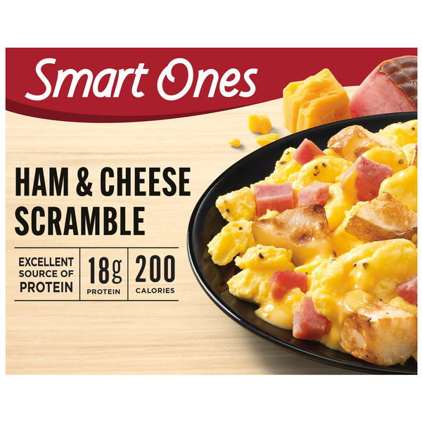 Safeway Smart Ones Ham & Cheese Scramble with Egg Whites, Ham, Potatoes ...