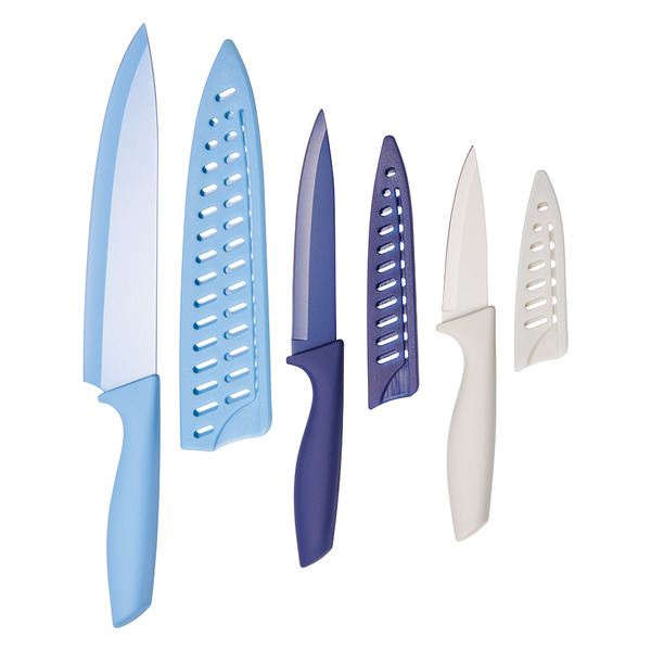 Crofton Mix Knife Set - Blue Same-Day Delivery or Pickup | ALDI