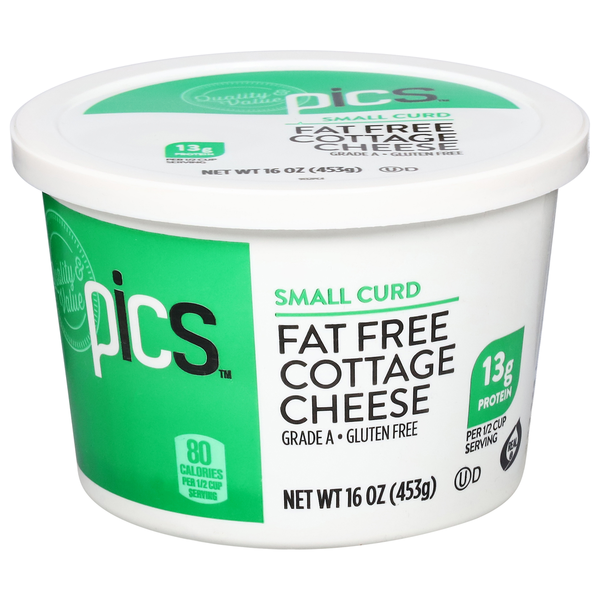 PICS Small Curd Fat Free Cottage Cheese Same-Day Delivery or Pickup ...