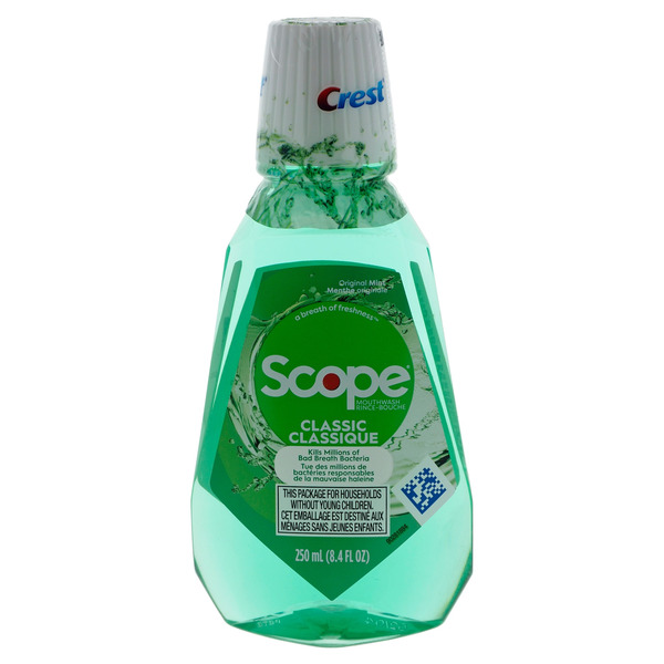 Crest Scope Classic Mouthwash, Original Formula Same-Day Delivery ...