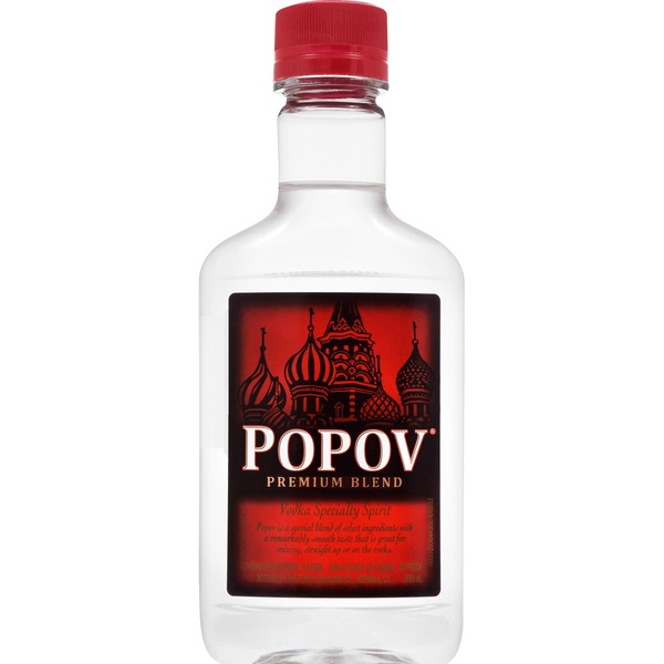 Popov Vodka (0.2 L) - Instacart