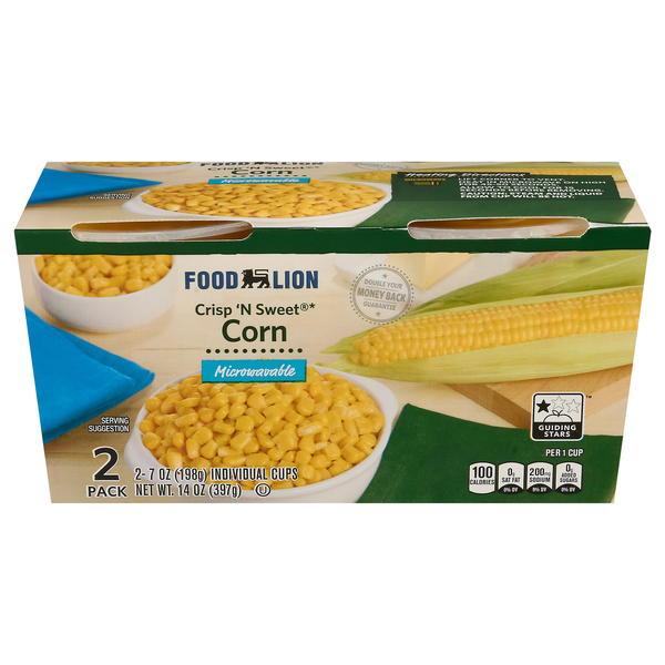 Food Lion Food Lion Microwavable Crisp 'N Sweet Corn Same-Day Delivery ...