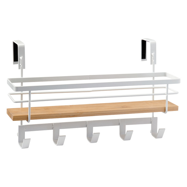 Huntington Home White With Bamboo Shelf Same-Day Delivery or Pickup | ALDI