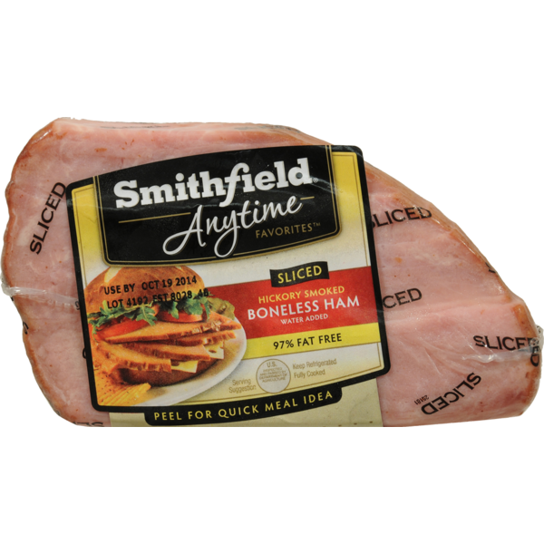 Kroger Smithfield Quarter Sliced Hickory Smoked Boneless Ham Same-Day ...