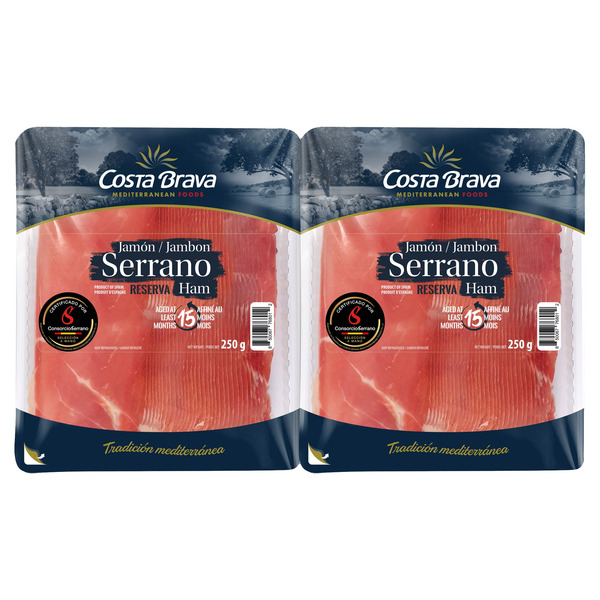 Costa Brava Mediterranean Foods Serrano Ham Same-Day Delivery | Costco