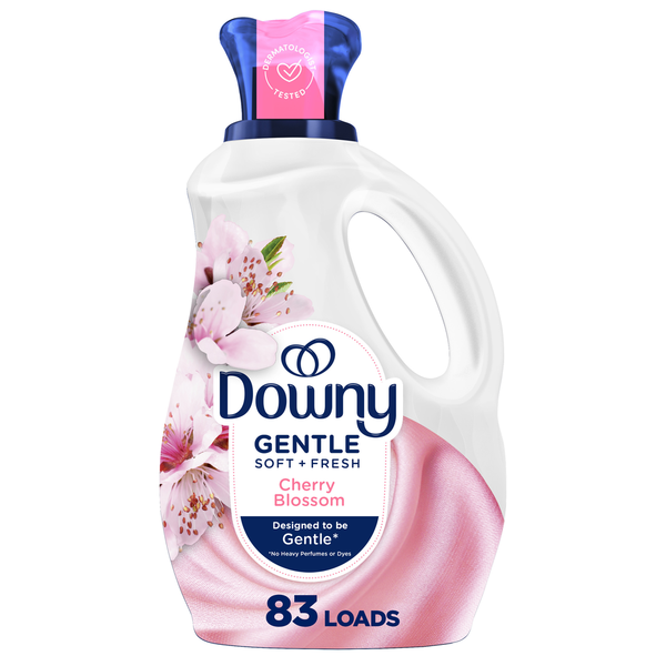 Downy Gentle Soft + Fresh Fabric Softener, Cherry Blossom Scent Same ...