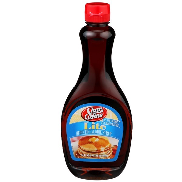 Shurfine Lite Reduced Calorie Syrup (24 fl oz) - Instacart