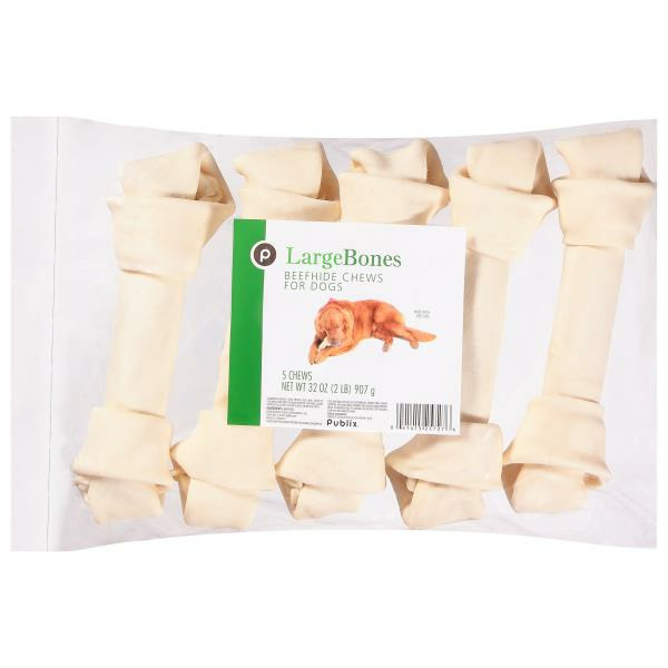 Publix Publix Rawhide Bones, Chew Bones, Large Same-Day Delivery or ...