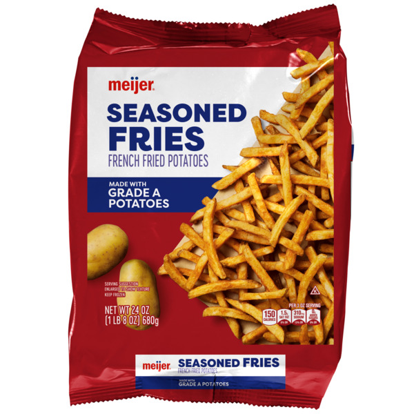 Meijer Meijer Seasoned Fries French Fried Potatoes Same-Day Delivery ...