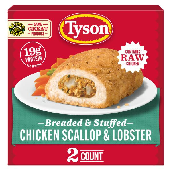 Tyson Breaded & Stuffed Chicken Scallop & Lobster Same-Day Delivery or ...