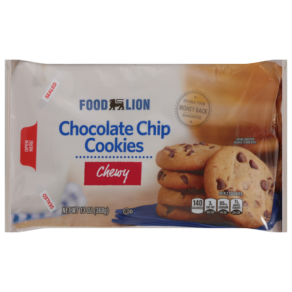 Food Lion Food Lion Cookies, Chewy, Chocolate Chip Same-Day Delivery or ...
