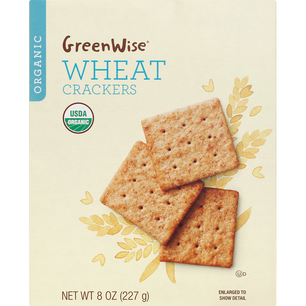 GreenWise Organic Wheat Crackers (8 oz) - Instacart