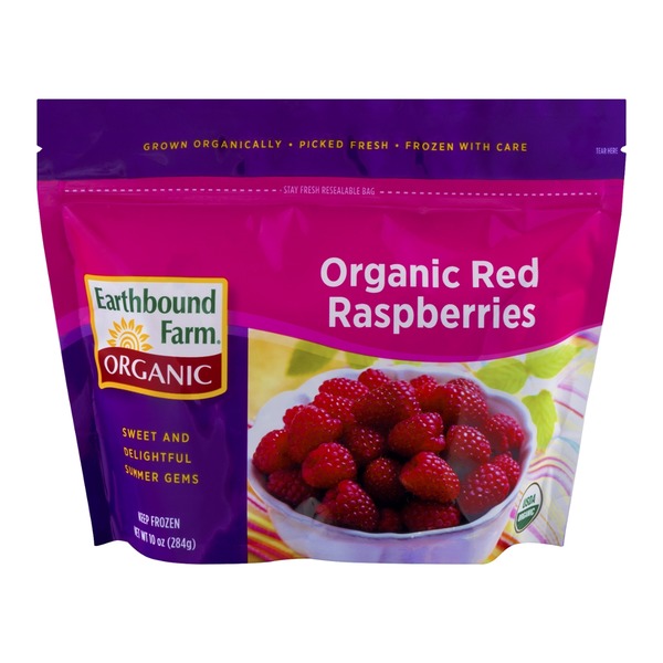 Earthbound Farm Organic Red Raspberries (10 oz) - Instacart