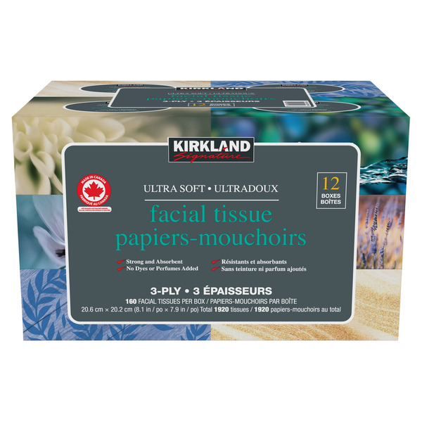 Kirkland Signature Ultra Soft Facial Tissues Same-Day Delivery | Costco