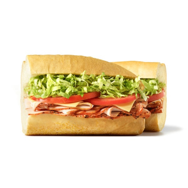 Boar's Head Cracked Pepper Mill Sub Half Smoked Turkey Breast Same-Day ...
