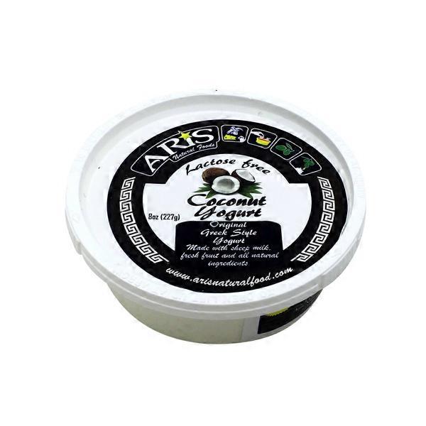 Aris Natural Foods Coconut Flavor Greek Yogurt (8 oz) - Instacart