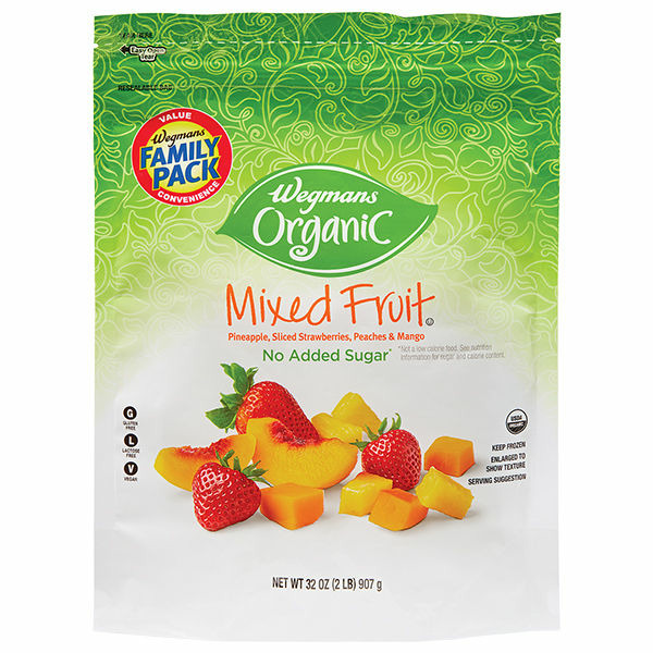 Wegmans Wegmans Mixed Fruit Pineapple Sliced Strawberries Peaches ...
