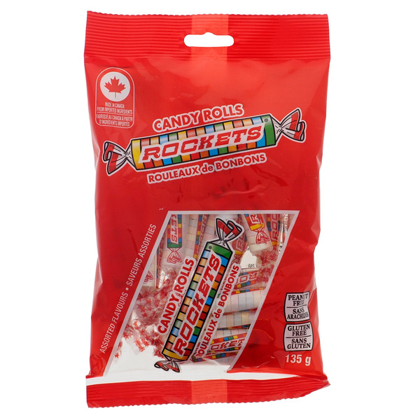 Rockets Candy Rolls (Assorted Flavours) Same-Day Delivery | Dollarama