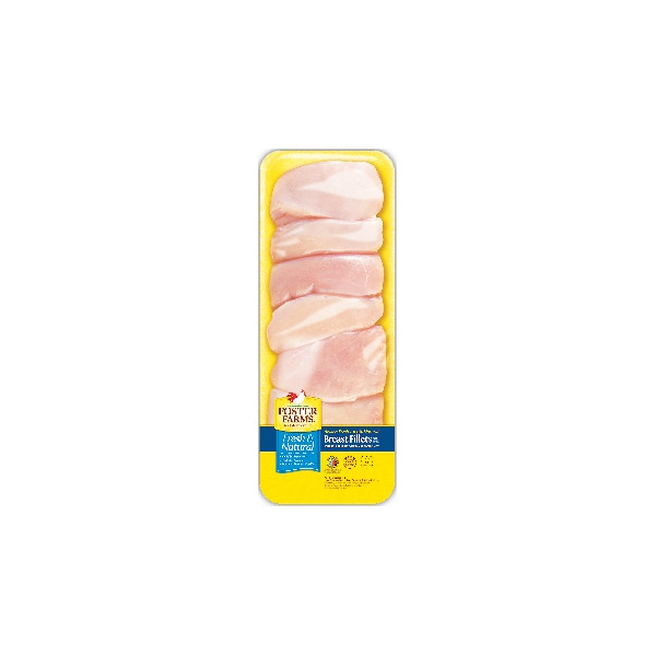 Foster Farms Fresh & Natural Boneless & Skinless Chicken Breast Fillets ...