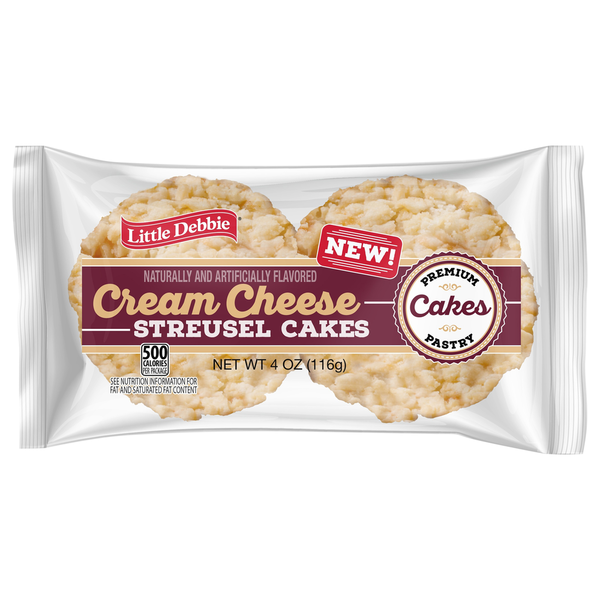 Little Debbie Premium Cream Cheese Streusel Cakes Same-Day Delivery or ...