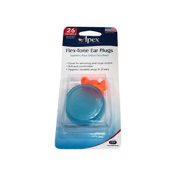 Apex Soft Noise Blocking Flex-Tone Ear Plugs (2 ct) - Instacart