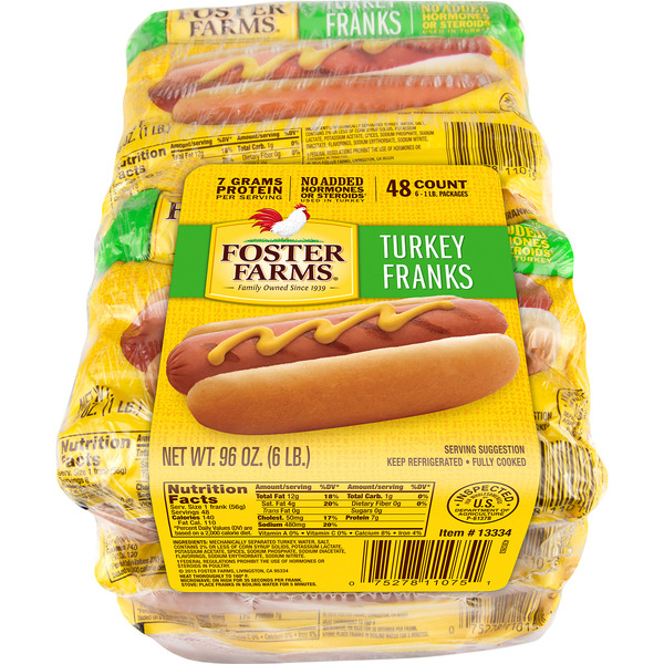 Costco Foster Farms Turkey Franks Pickup | Instacart