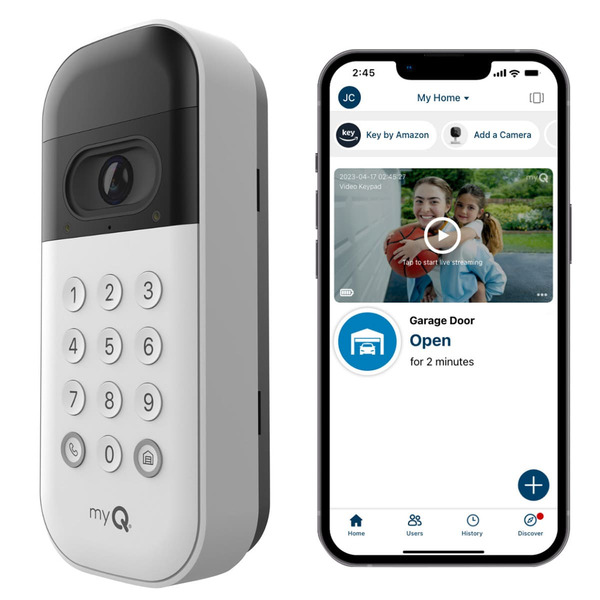 Costco Chamberlain Wireless Rolling Code Garage Door Opener Keypad Same ...