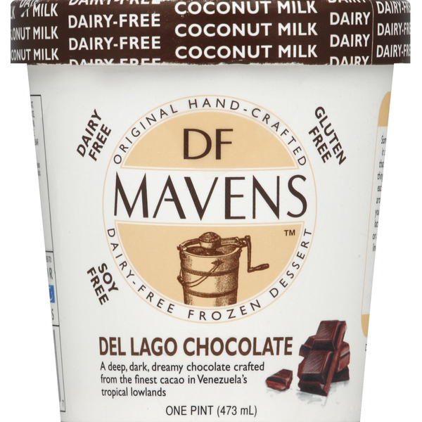 DF Mavens Frozen Dessert, Dairy-Free, Del Lago Chocolate Same-Day ...
