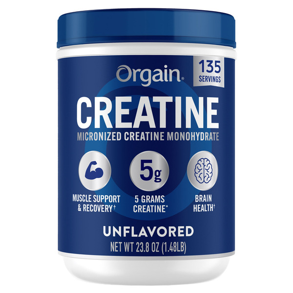 Costco Orgain Creatine Monohydrate Micronized Powder, 135 servings ...