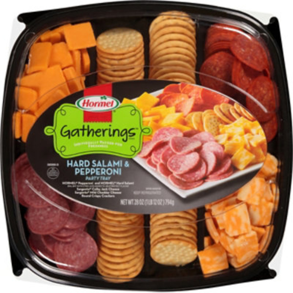 Safeway Hormel Hard Salami & Pepperoni Party Tray Same-Day Delivery or ...