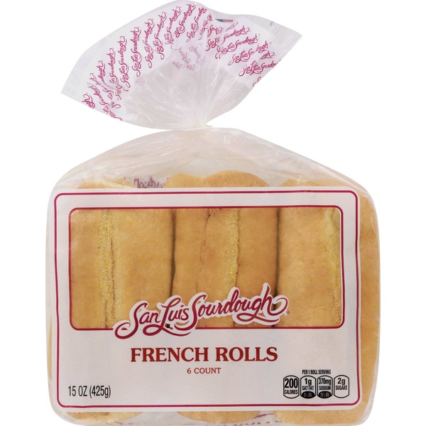 San Luis Sourdough French Rolls (15 oz) - Instacart
